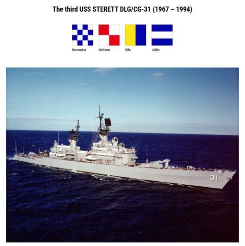 DLG/CG-31 Chronological History — Sterett Association